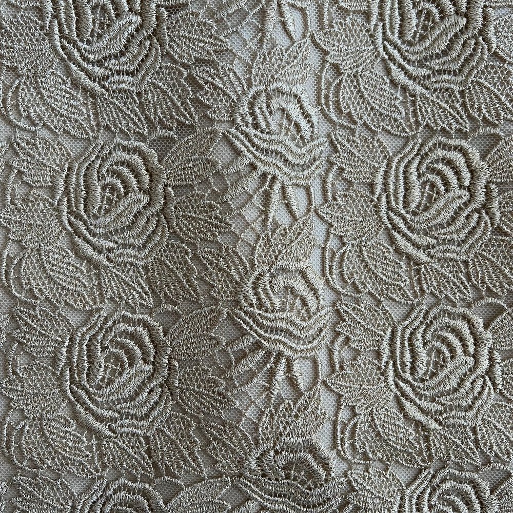 Tom And Linda Platt Embroidered Gold Dress - Gem